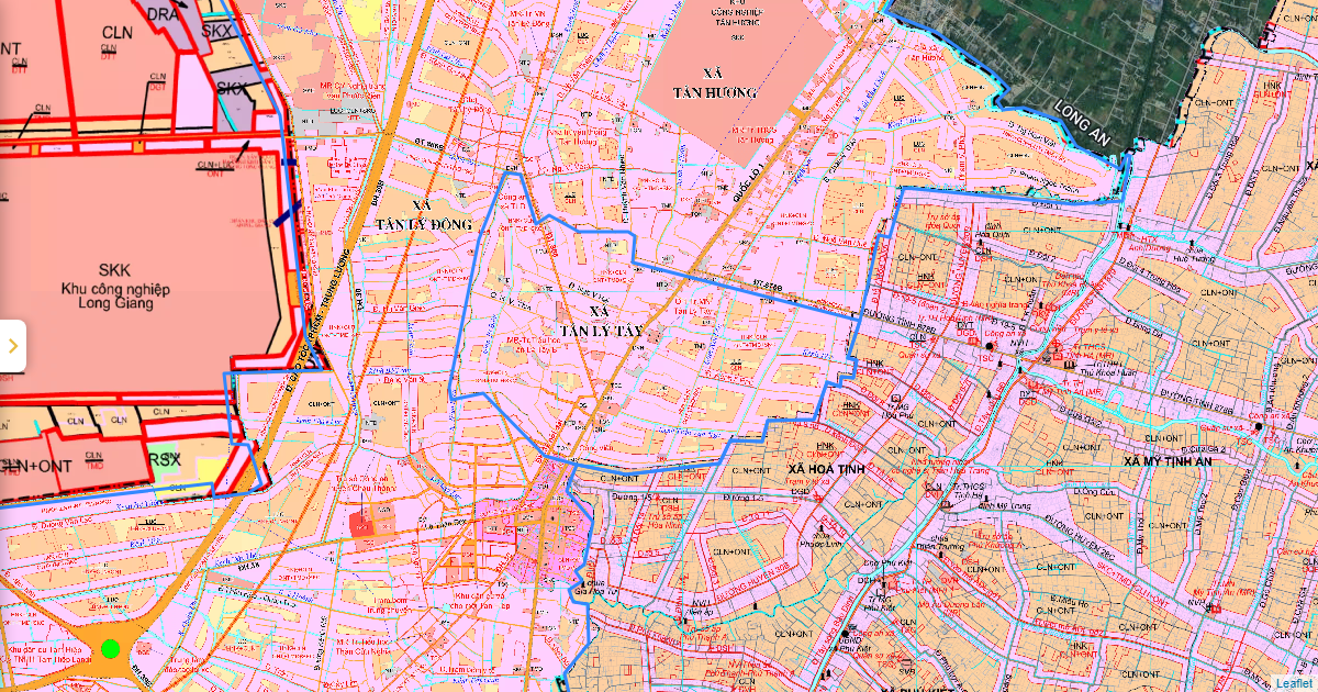 Bản đồ quy hoạch Xã Tân Lý Tây Huyện Châu Thành năm 2025, 2026, 2030 ...