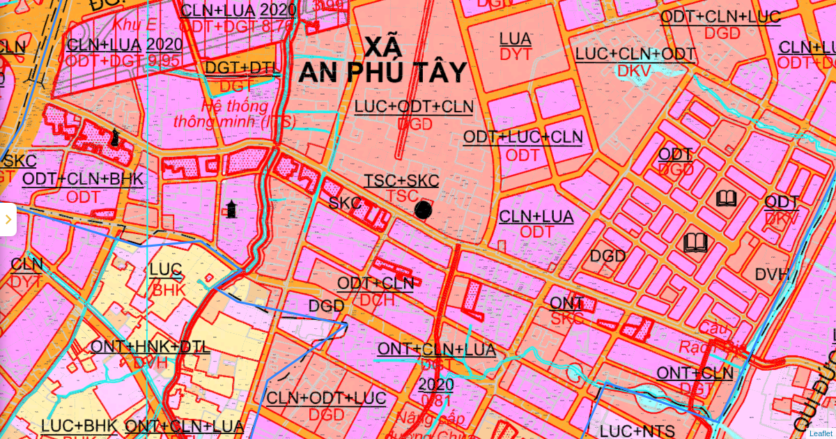 Bản đồ check quy hoạch Xã An Phú Tây, Huyện Bình Chánh, tra cứu thông ...