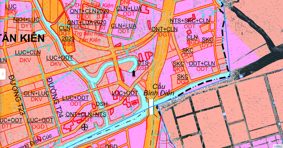 Bản đồ check quy hoạch Xã Tân Kiên, Huyện Bình Chánh, tra cứu thông tin ...