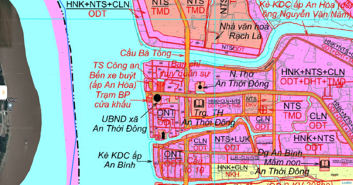 Bản đồ check quy hoạch Xã An Thới Đông, Huyện Cần Giờ, tra cứu thông ...