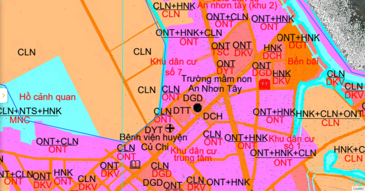 Bản đồ check quy hoạch Xã An Nhơn Tây, Huyện Củ Chi, tra cứu thông tin ...