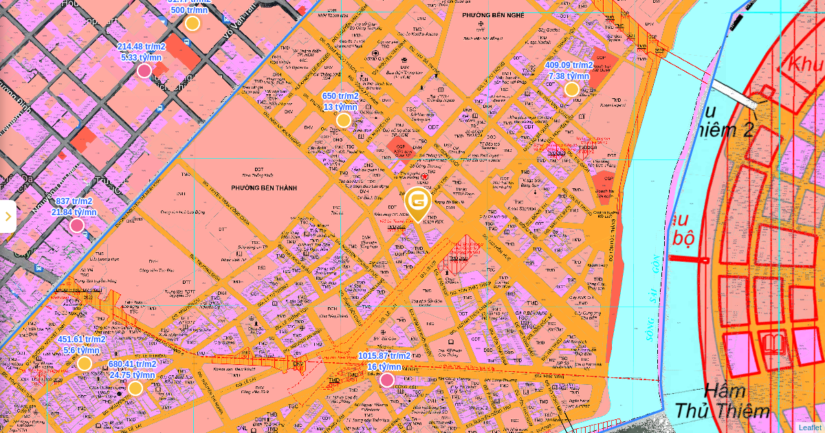 Bản đồ quy hoạch Đường Mai Thị Lựu, Quận 1, tra cứu thông tin quy hoạch ...