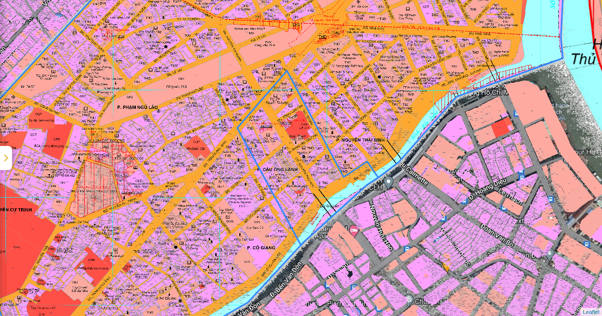 Bản đồ check quy hoạch Phường Cầu Ông Lãnh, Quận 1, tra cứu thông tin ...