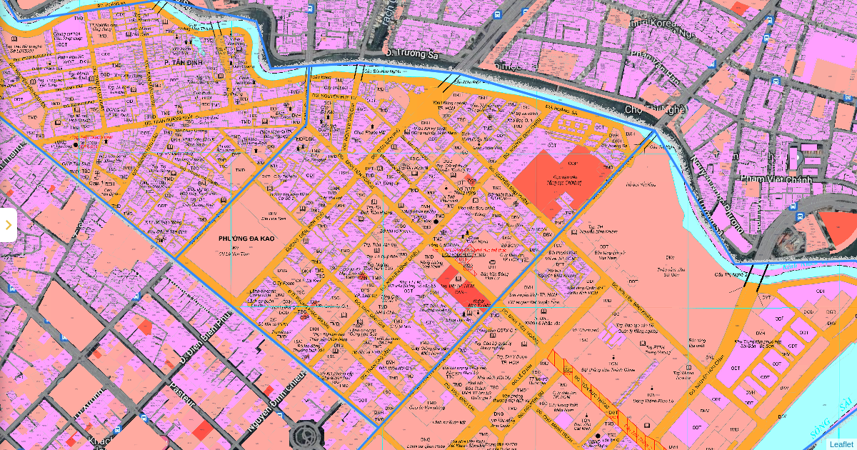 Bản đồ check quy hoạch Phường Đa Kao, Quận 1, tra cứu thông tin quy ...