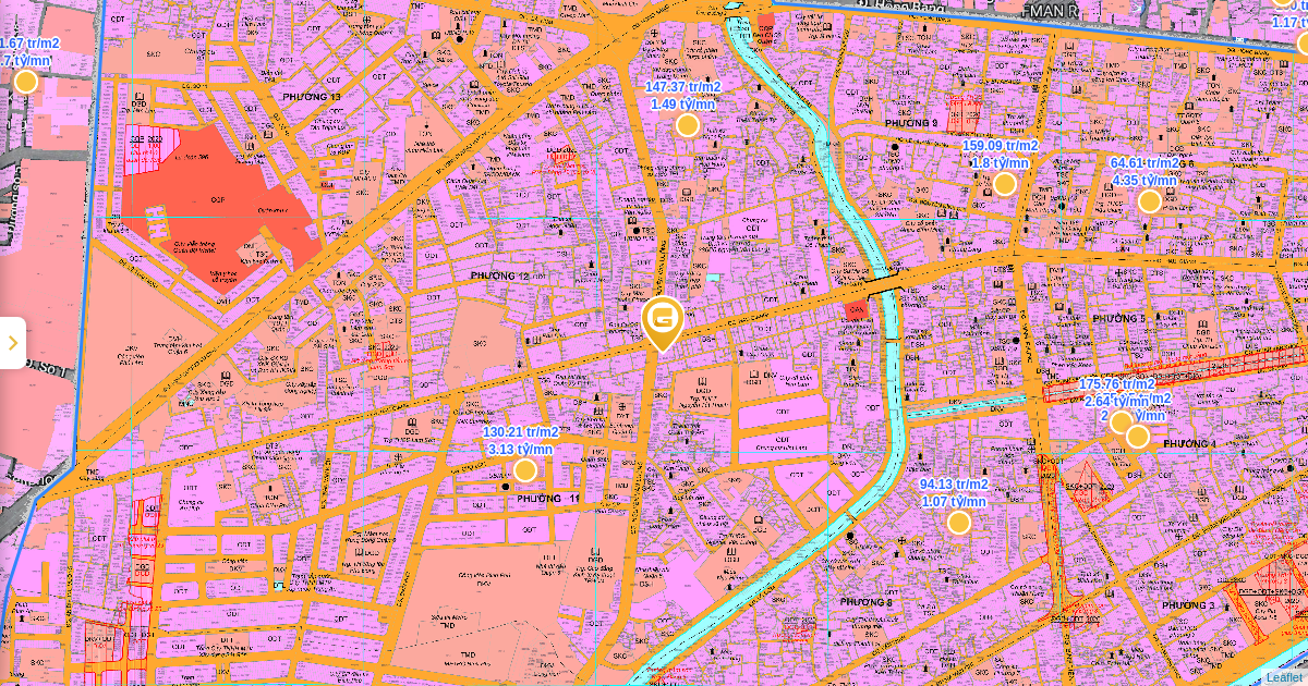 Bản đồ check quy hoạch Quận 6, Thành phố Hồ Chí Minh (TP.HCM), tra cứu ...