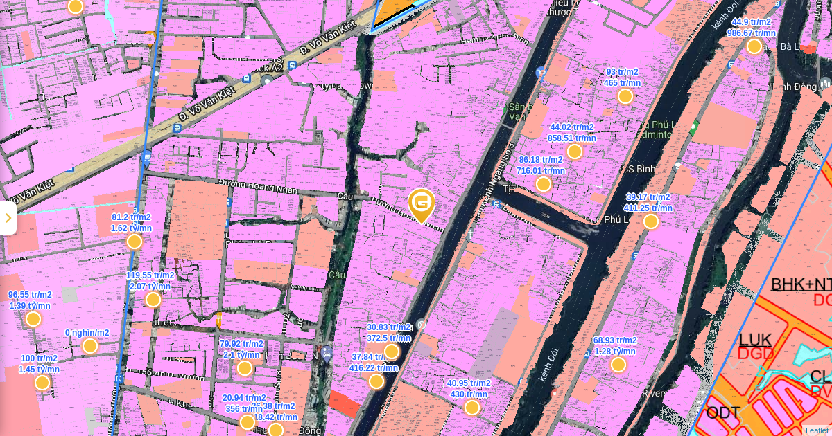 Bản đồ quy hoạch Đường Ba Tơ, Quận 8, tra cứu thông tin quy hoạch 2025 ...