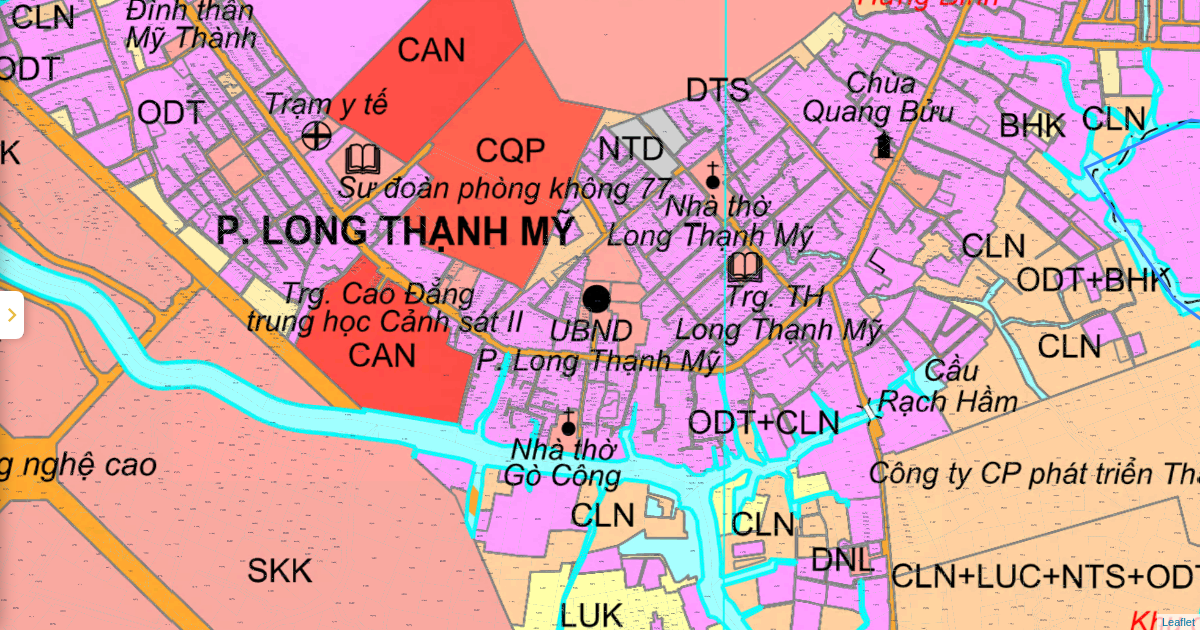Bản đồ check quy hoạch Phường Long Thạnh Mỹ, Quận 9, tra cứu thông tin quy hoạch online 2025 đến ...
