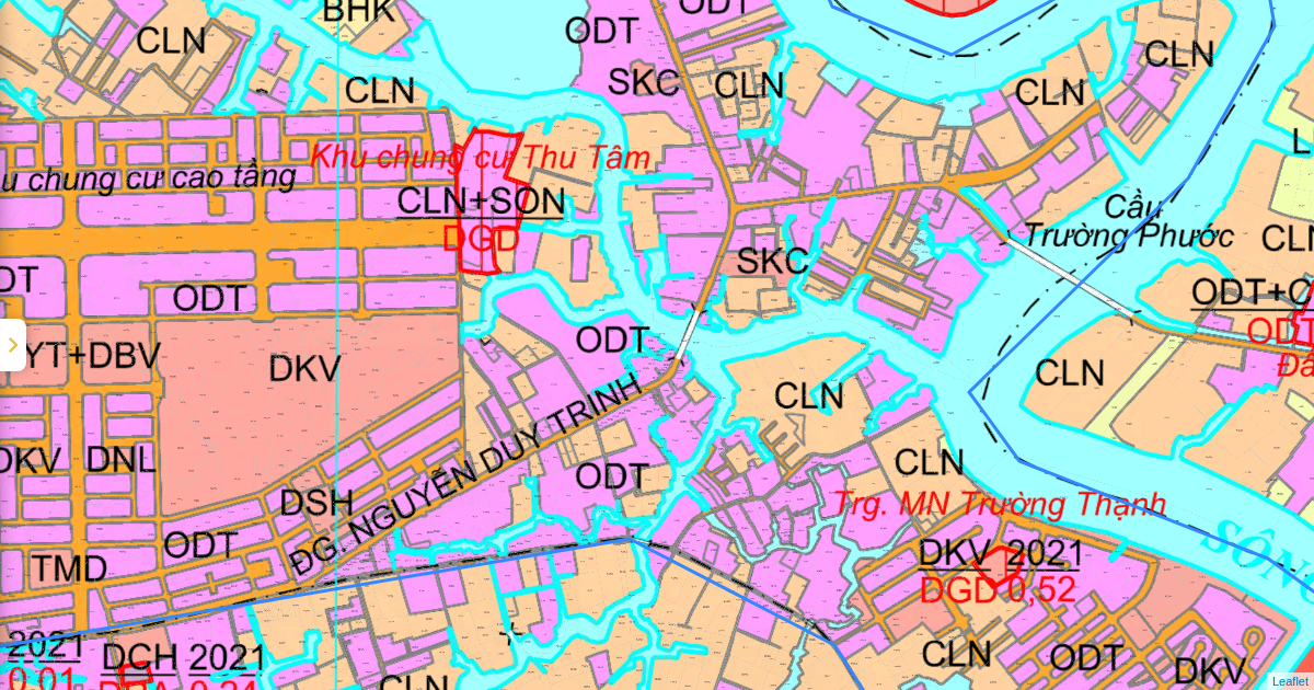 Bản đồ check quy hoạch Phường Trường Thạnh, Quận 9, tra cứu thông tin ...