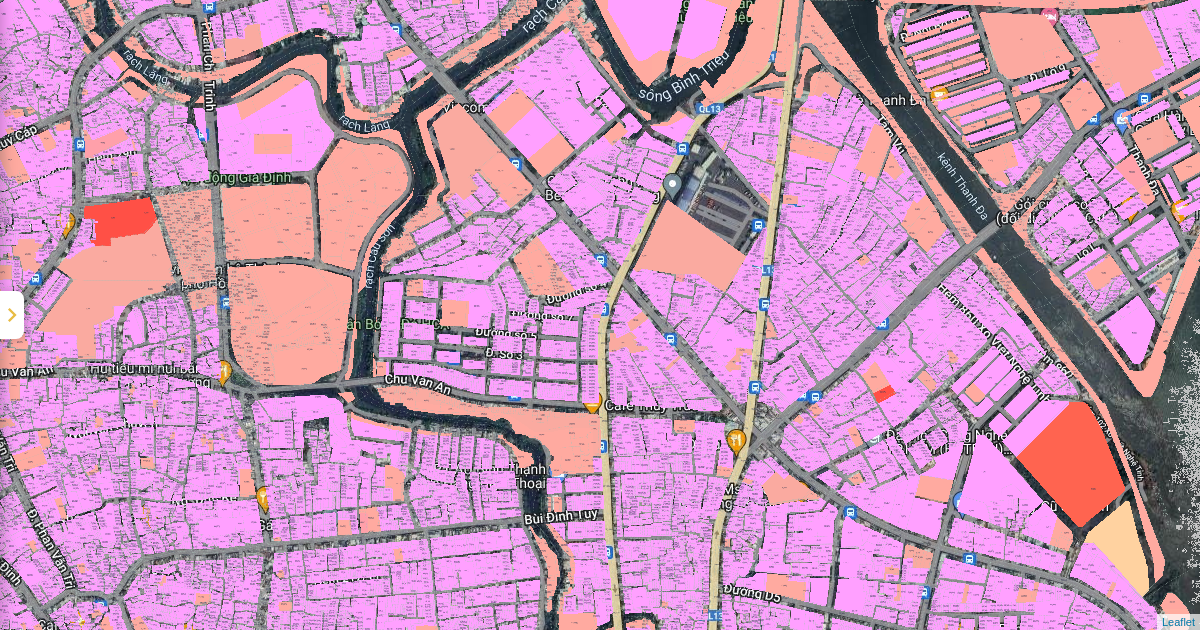 Bản đồ check quy hoạch Phường 26, Quận Bình Thạnh, tra cứu thông tin ...