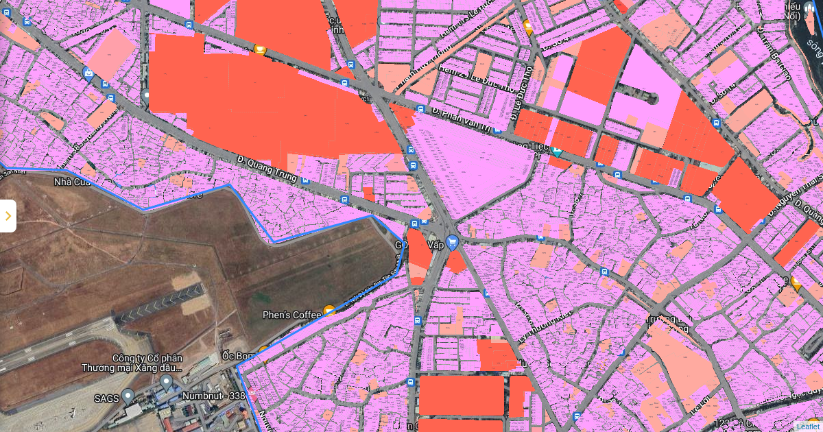 Bản đồ check quy hoạch Phường 10, Quận Gò Vấp, tra cứu thông tin quy ...