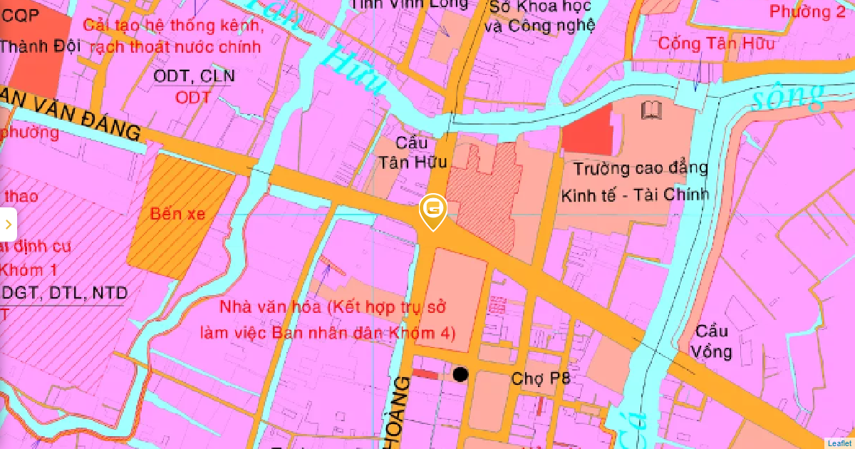 Bản đồ kế hoạch sử dụng đất Vĩnh Long năm 2025, 2026