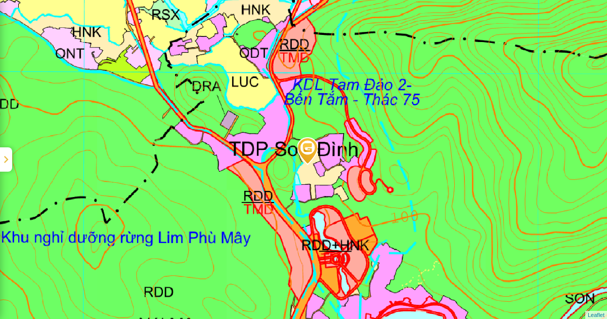 Bản đồ quy hoạch Đường 302 - Xã Tam Quang, Huyện Tam Đảo, tra cứu thông ...