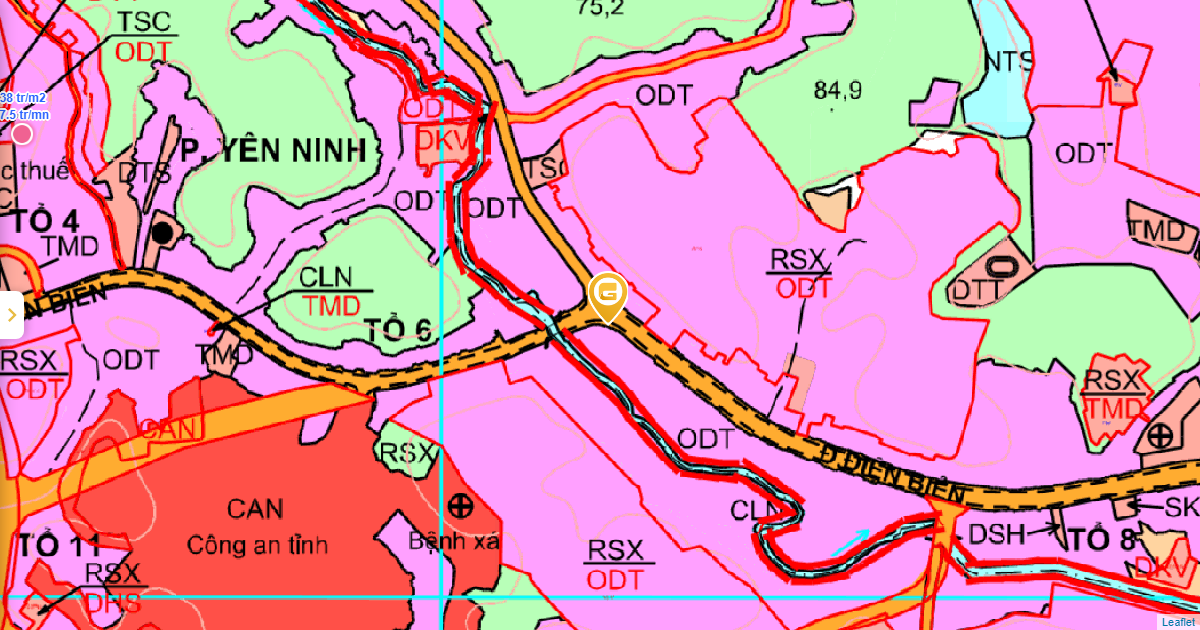 Bản đồ kế hoạch sử dụng đất Yên Bái năm 2025, 2026