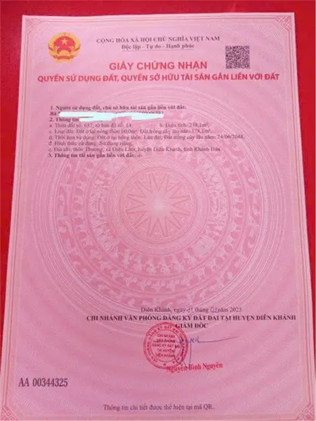 Sở Hữu Ngay Căn Nhà Đẹp Mới Xây, Kiến Trúc Hiện Đại Tại Diên Lâm, Diên Khánh, Khánh Hòa