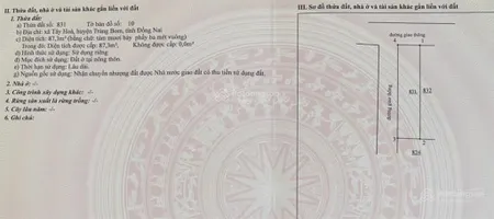 Lô góc 2 mt cạnh kcn bàu xéo, mt vành đai 4, khu dân cư, sổ hồng riêng sẵn!