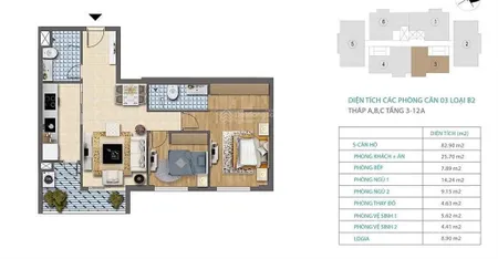 Bán căn hộ 83m 2pn2vs cc báo nhân dân xuân phương full đồ, tầng trung 6 ...