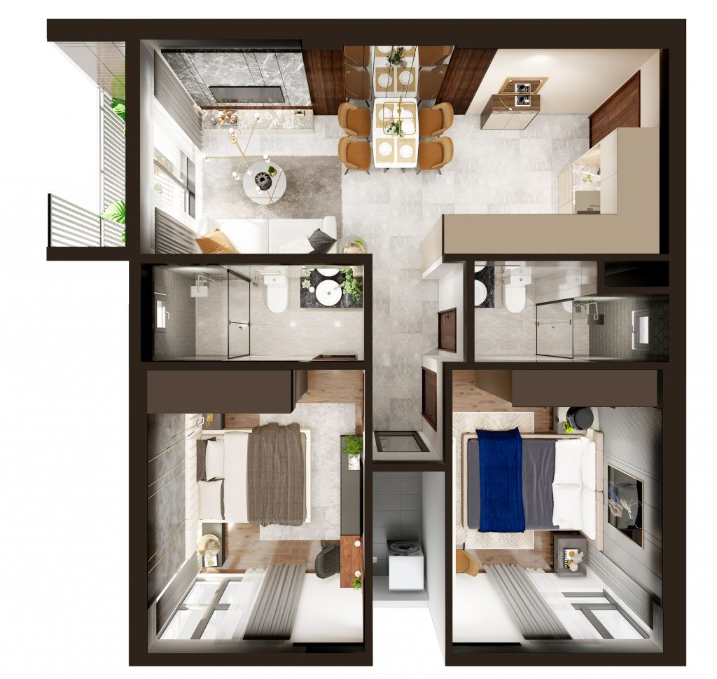 Chung cư Honas Residence Thị xã Dĩ An