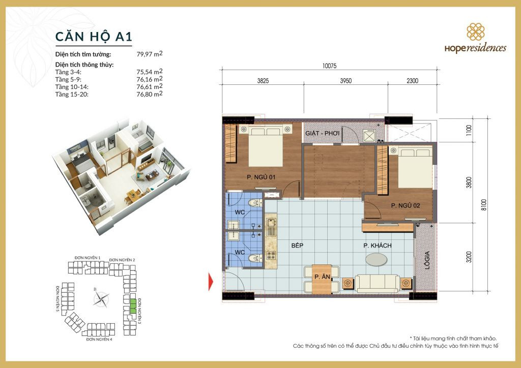 Chung cư Hope Residence Quận Long Biên