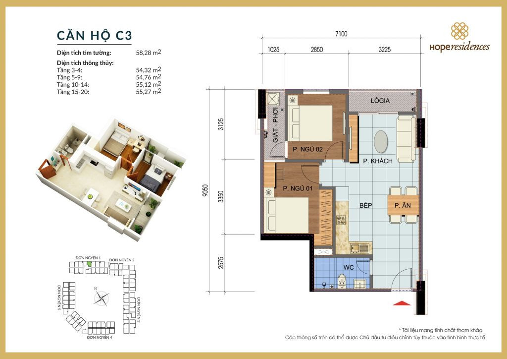 Chung cư Hope Residence Quận Long Biên