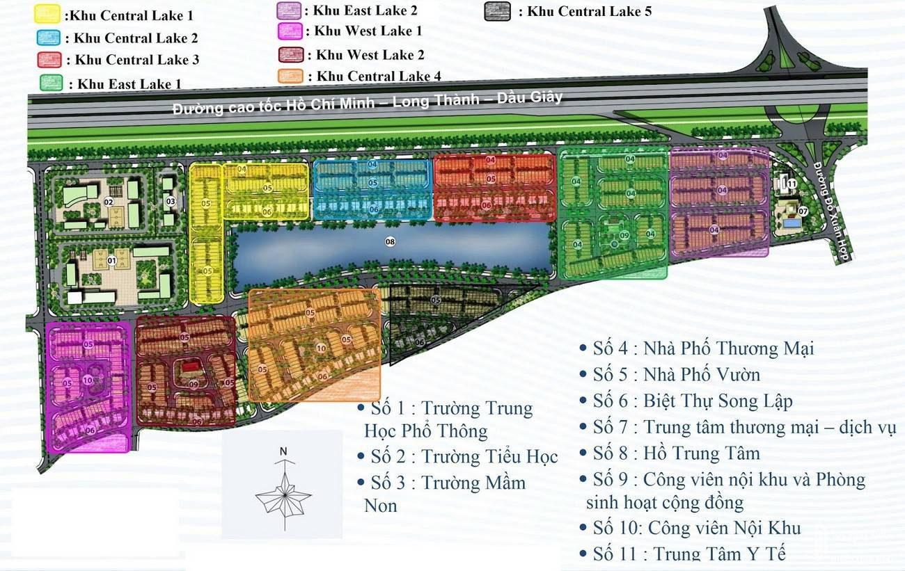Khu đô thị Lakeview City Thành phố Thủ Đức